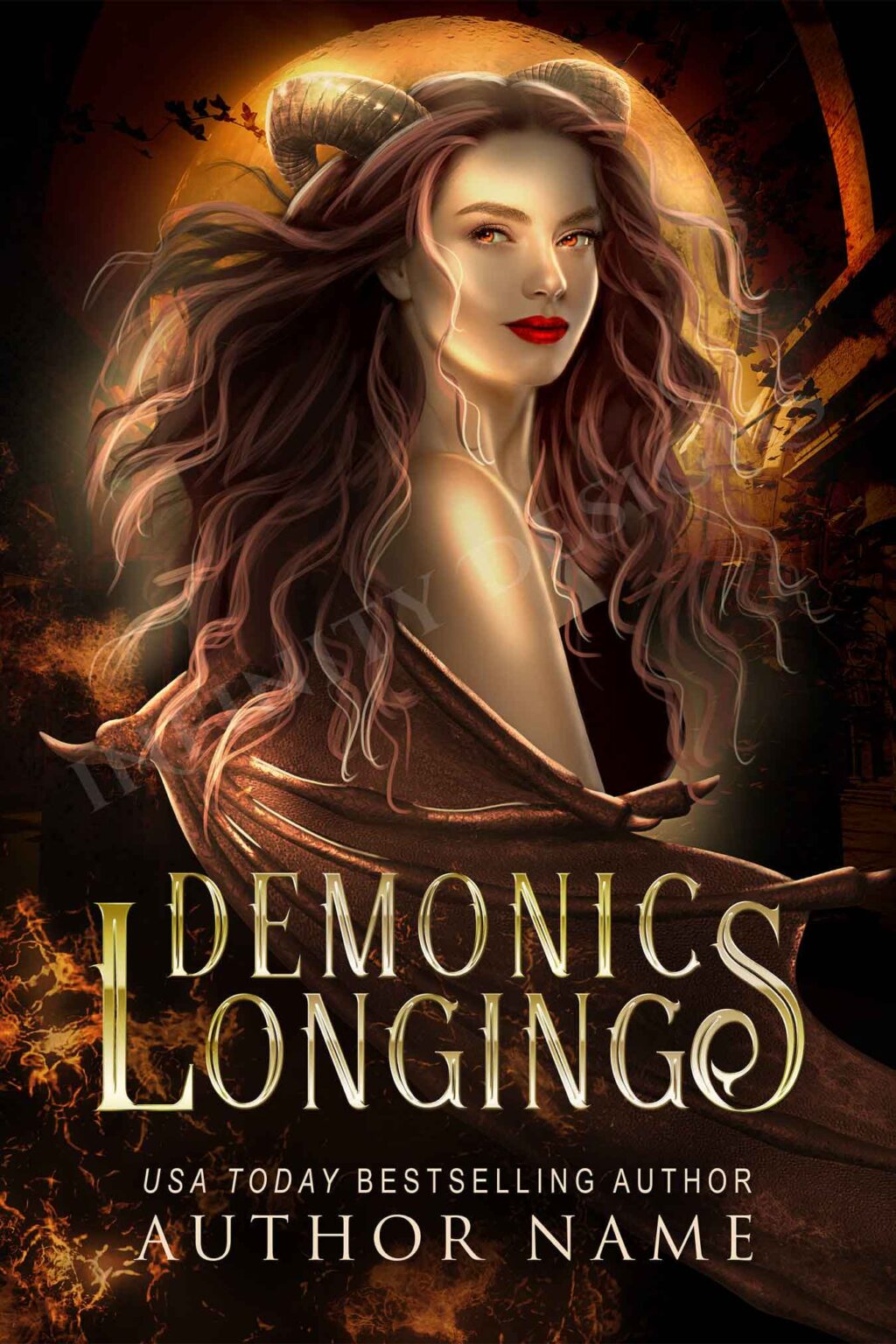 DEMONIC LONGINGS – Book Cover Trove
